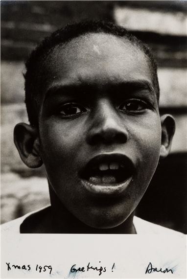 Aaron Siskind | Boy, from Harlem Document | MutualArt