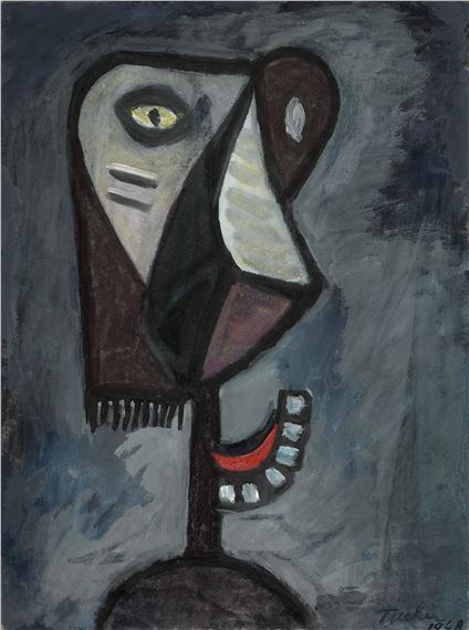 Albert Tucker | SELF PORTRAIT (1948) | MutualArt