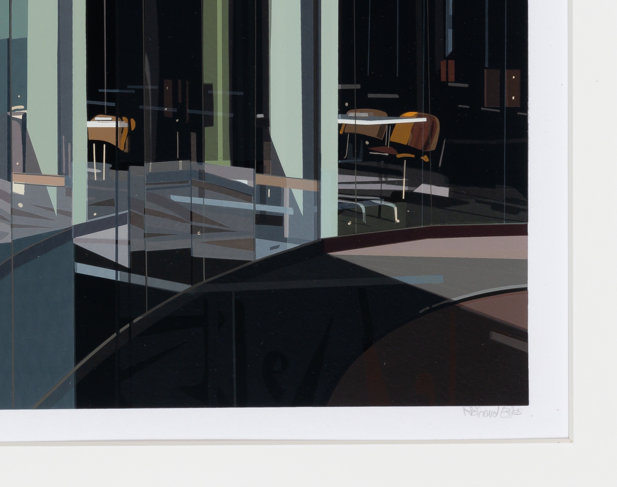 Richard Estes | CAFETERIA, VATICAN (1983) | MutualArt