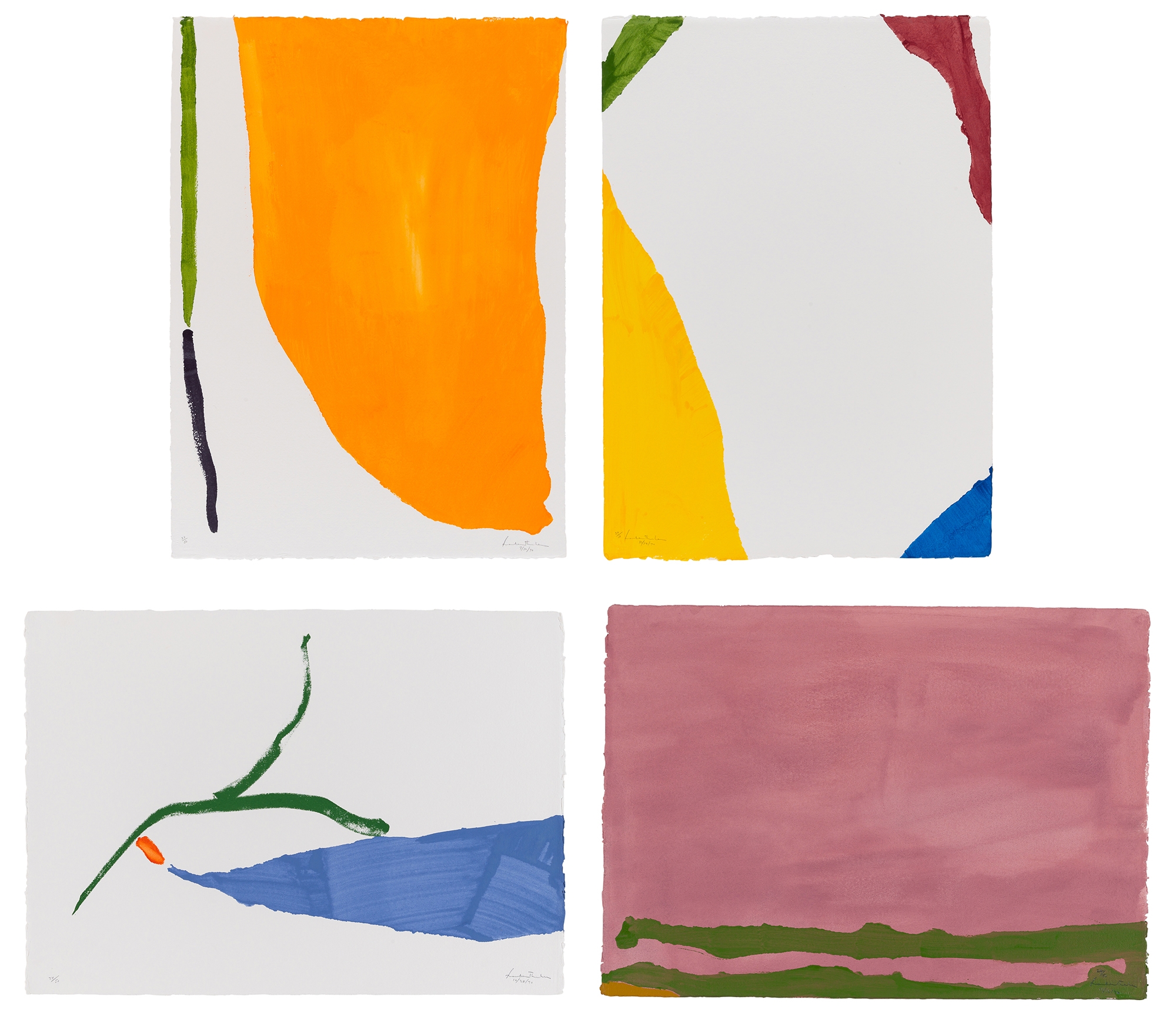 Helen Frankenthaler | ROYAL FIREWORKS (1975) | MutualArt