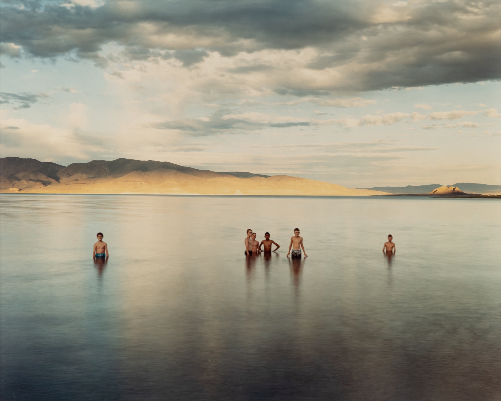 Richard Misrach | Boy Scouts and Fremont's Pyramid (1991) | MutualArt