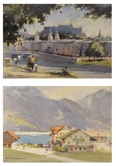 Duffield Frank | Bristol Savages - Two watercolours | Compare similar ...