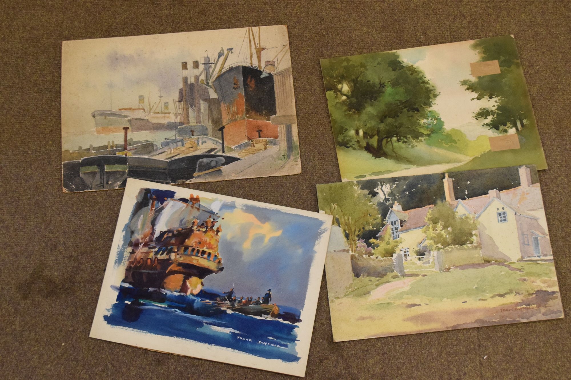 Frank Duffield | Bristol Savages - Unframed studies | MutualArt