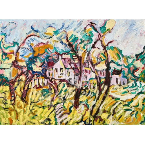 Jean-Louis Piguet | Paysage de Provence (1982) | MutualArt