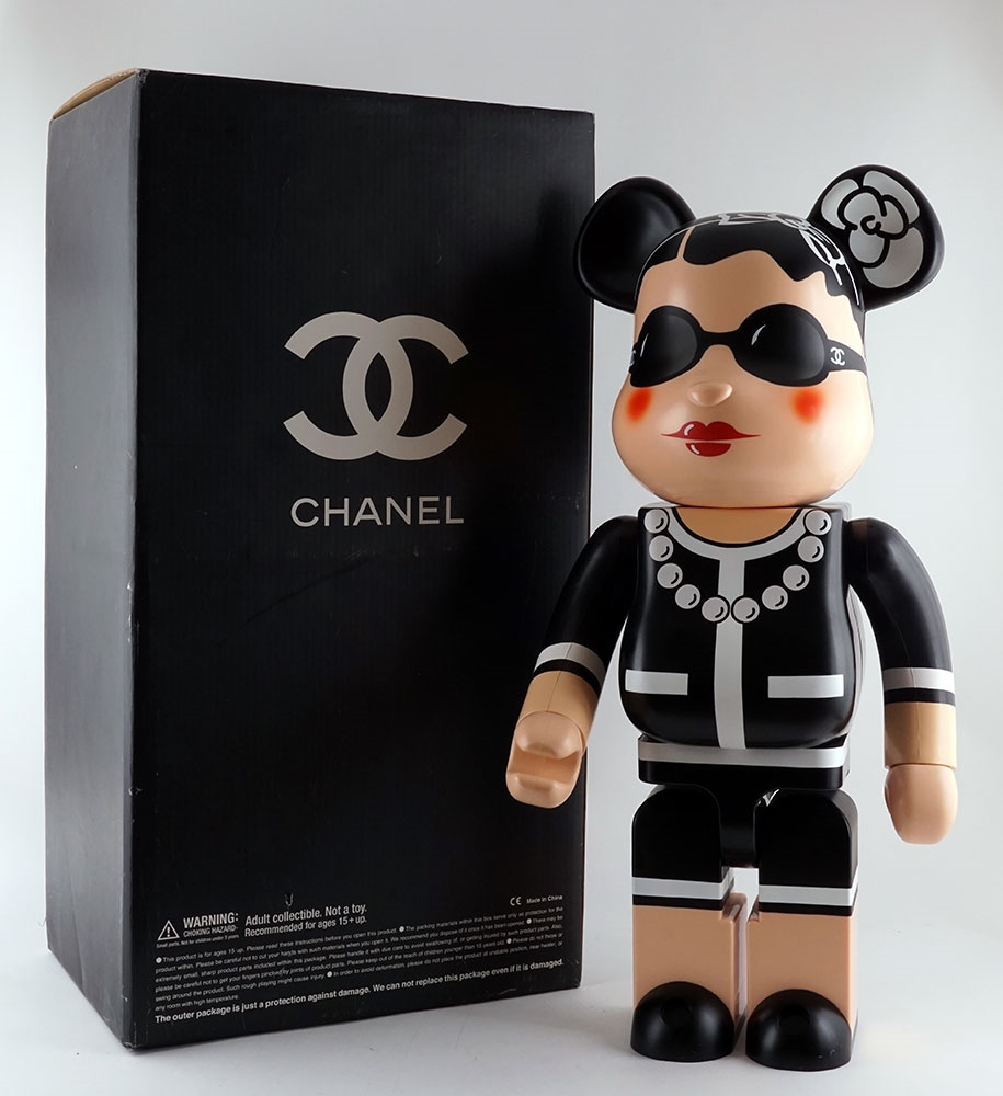 Karl Lagerfeld | Coco Chanel Bearbrick toy figure | MutualArt