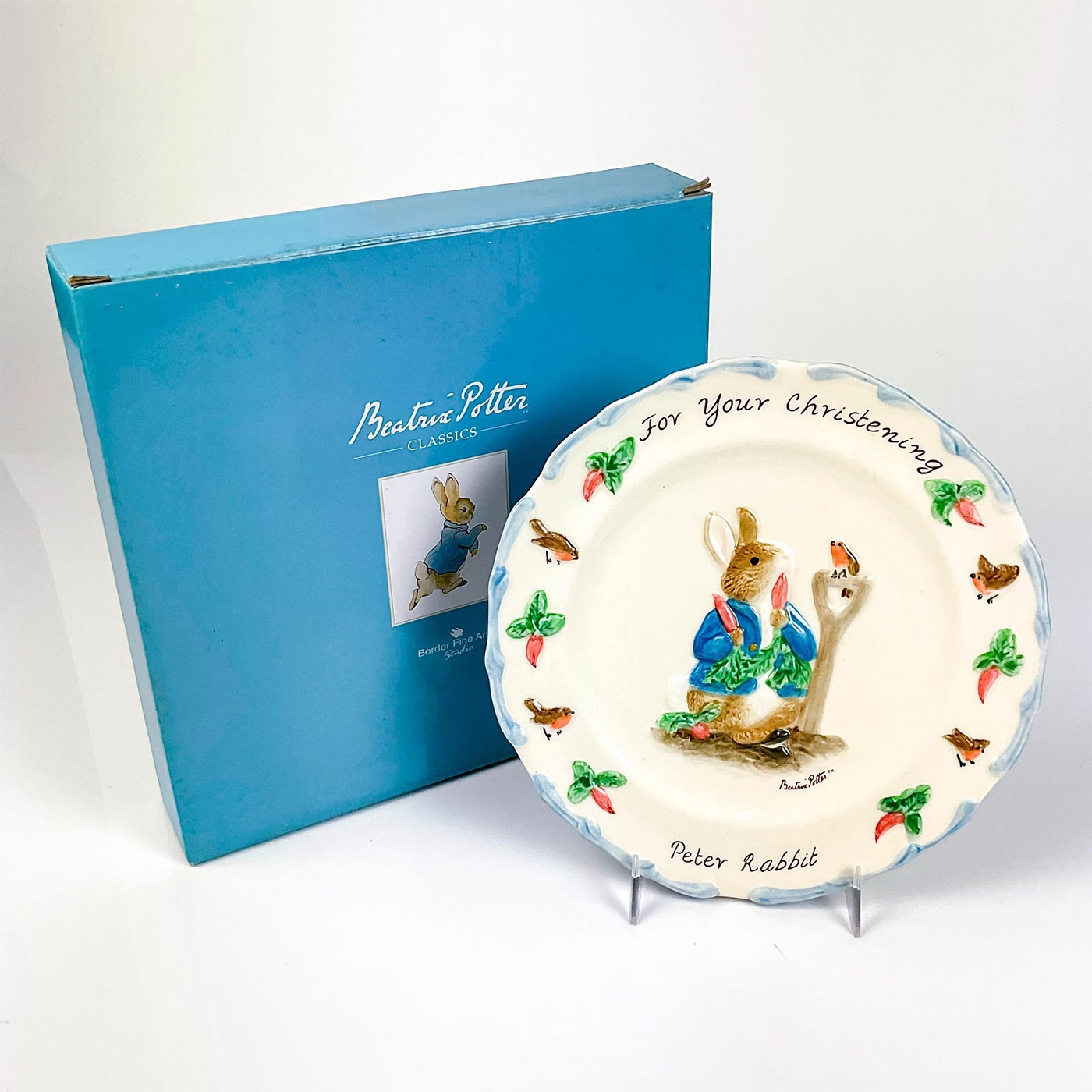 Beatrix Potter | Border Fine Arts Beatrix Potter Peter Rabbit Decor ...