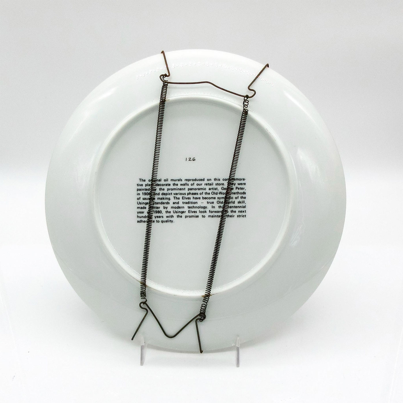 George Peter | Usinger's Elves Mural Collage Commemorative Plate (1980 ...