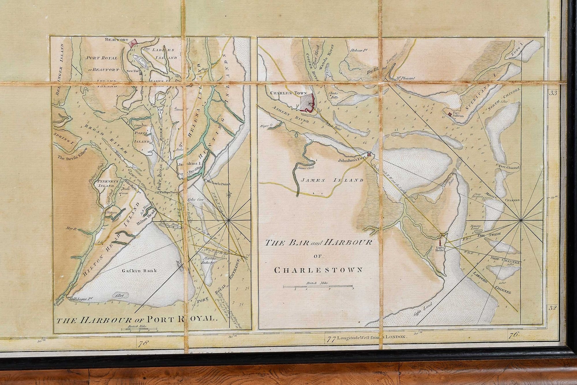 Mouzon, Henry | An Accurate Map of North and South Carolina with their ...
