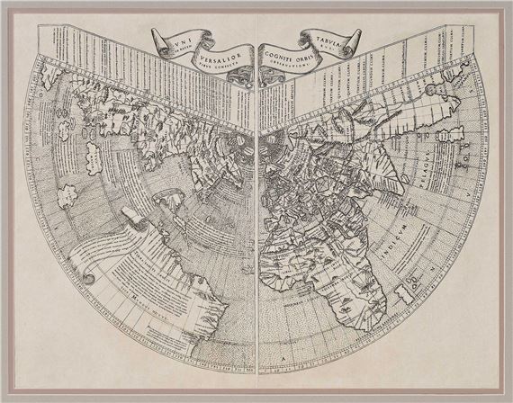 Johannes Ruysch | Universalior Cogniti Orbis Tabula Ex Recentibus ...