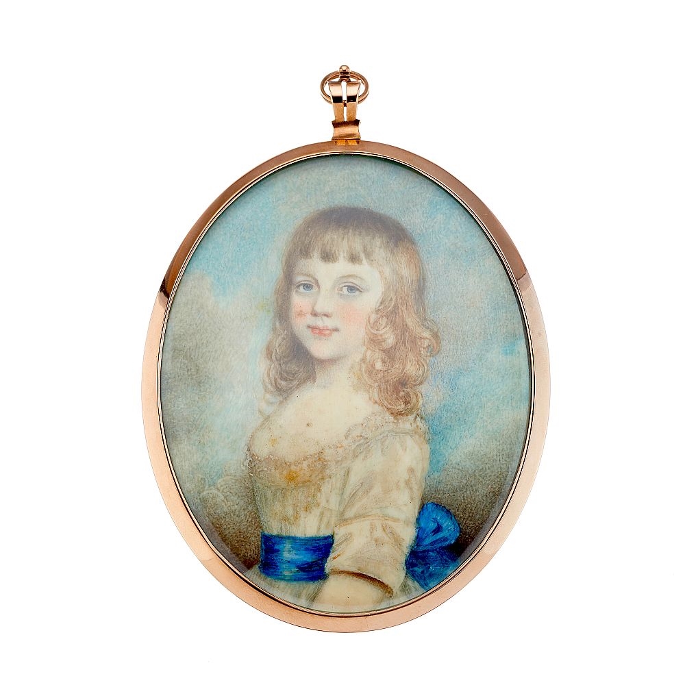 Edward Burch | a fine portrait miniature | MutualArt