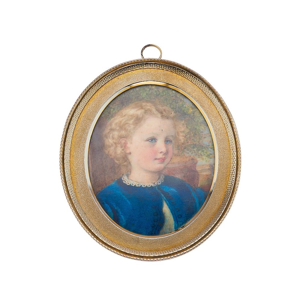 Annie Dixon | a portrait miniature | MutualArt