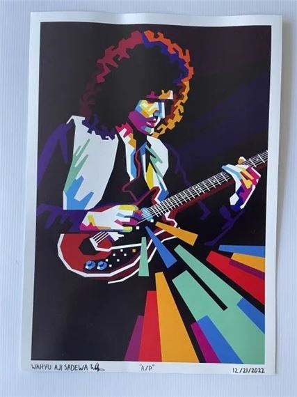 Wahyu Aji Sedawa | QUEEN BRIAN MAY ARTIST PROOF (2022) | MutualArt