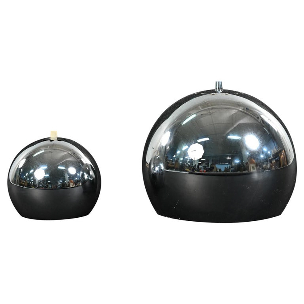 Verner Panton | (2) VERNER PANTON-STYLE PENDANT LIGHTS | MutualArt