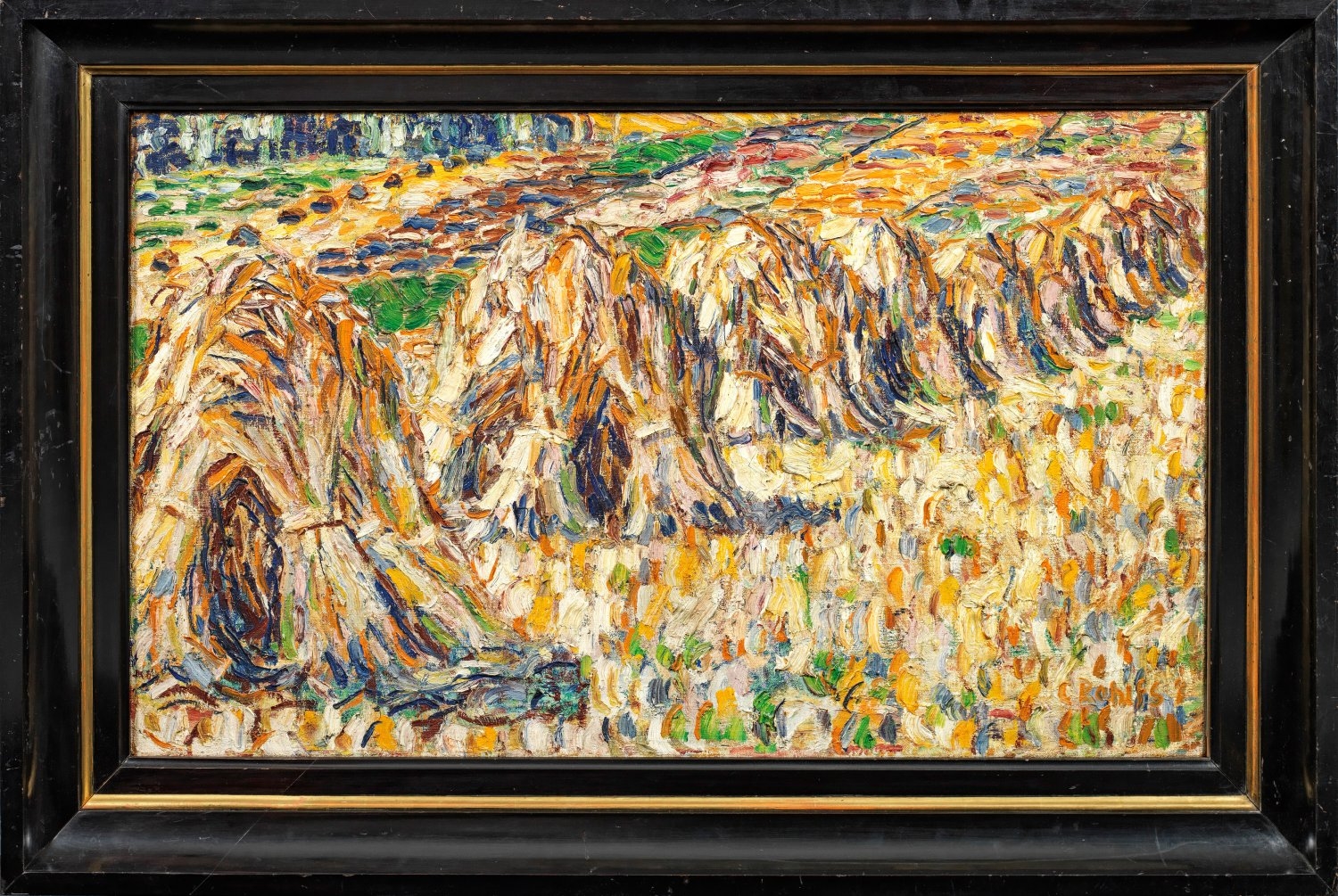 Christian Rohlfs | Kornfeld mit Hocken | MutualArt