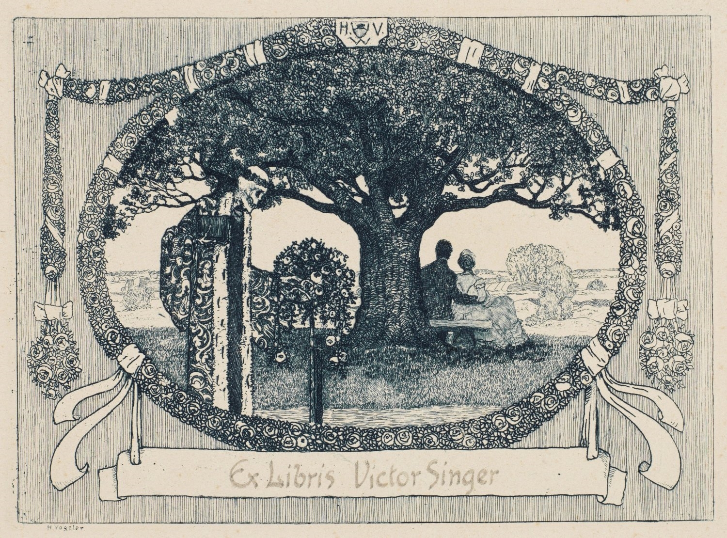 Heinrich Vogeler | Radierung/Papier (1872) | MutualArt