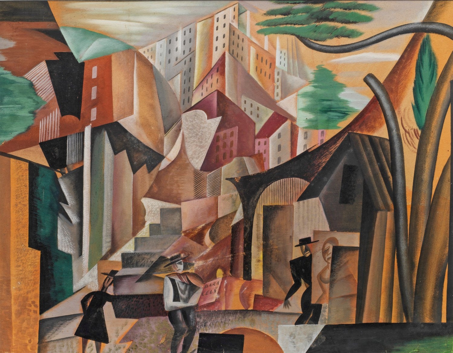 Ludolfs Liberts | Kubistische Inszenierung (1922) | MutualArt