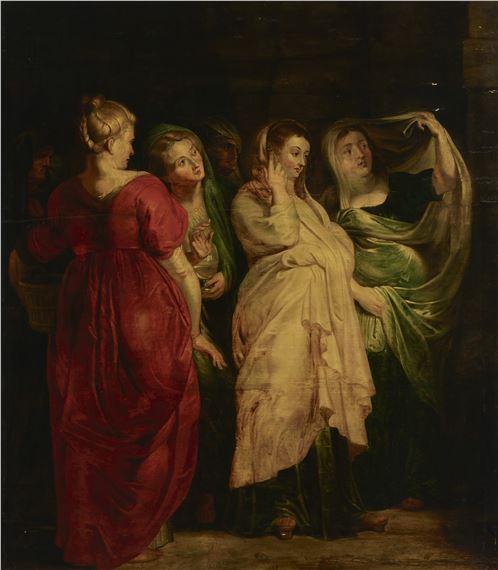 Peter Paul Rubens | The Holy Women at the Sepulcher, a fragment | MutualArt