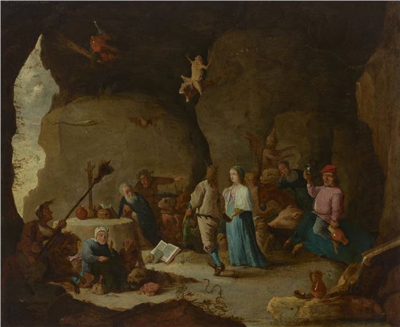David Teniers the Younger | The Temptation of Saint Anthony with the Seven Deadly Sins | MutualArt