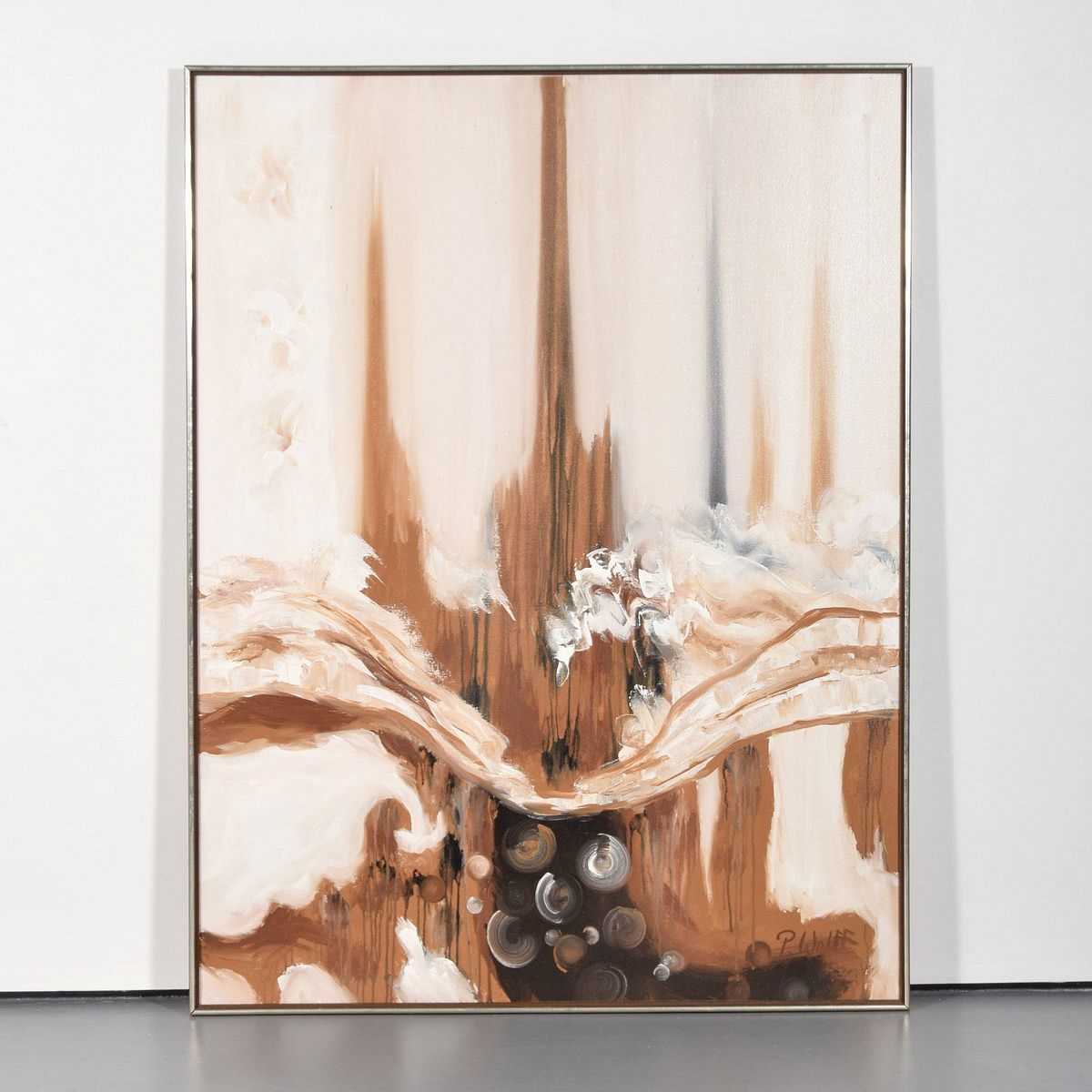 P. Wolff | Abstract Painting Signed P. Wolff | MutualArt
