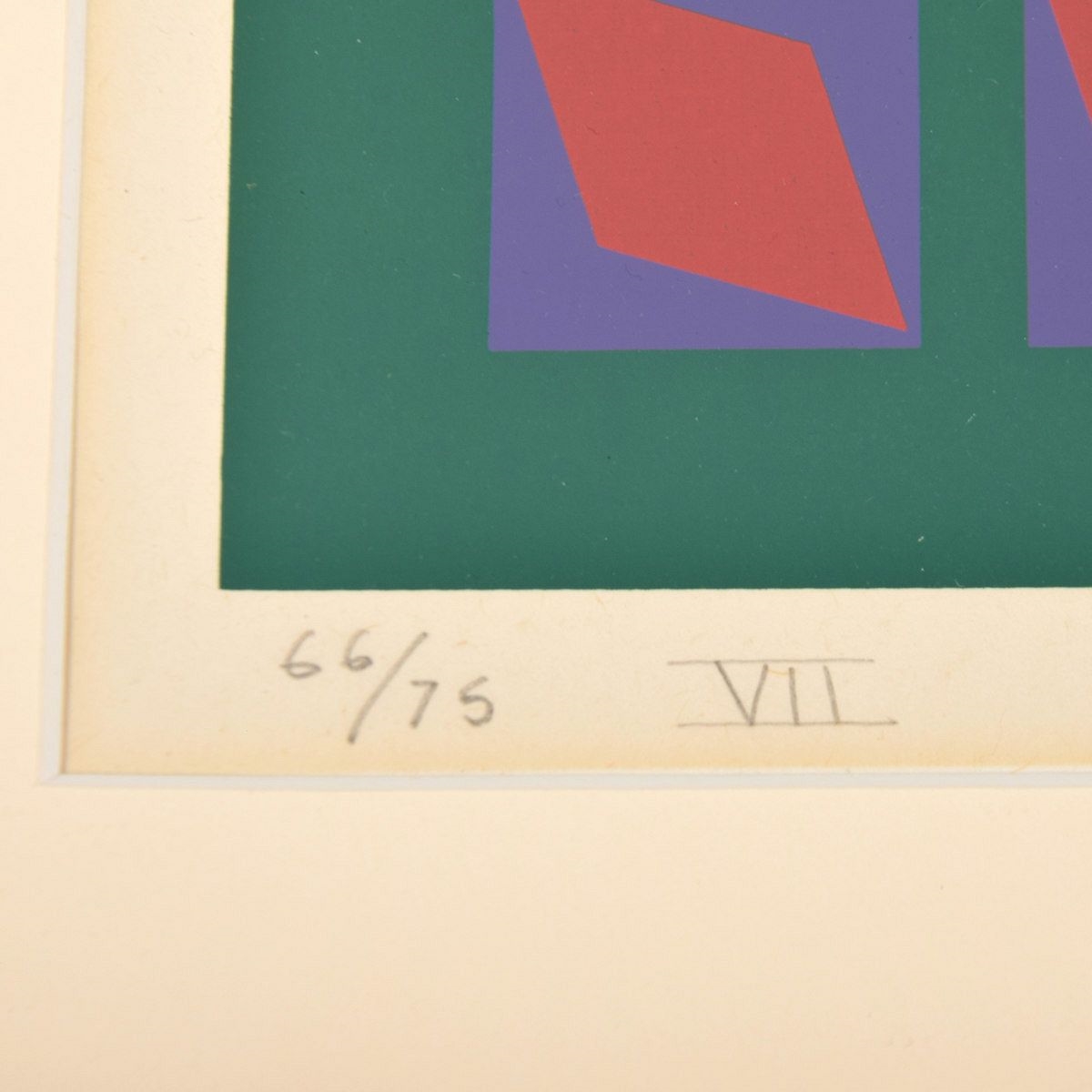 Sue Gollifer | Sue Gollifer Geometric Screenprint (1970) | MutualArt