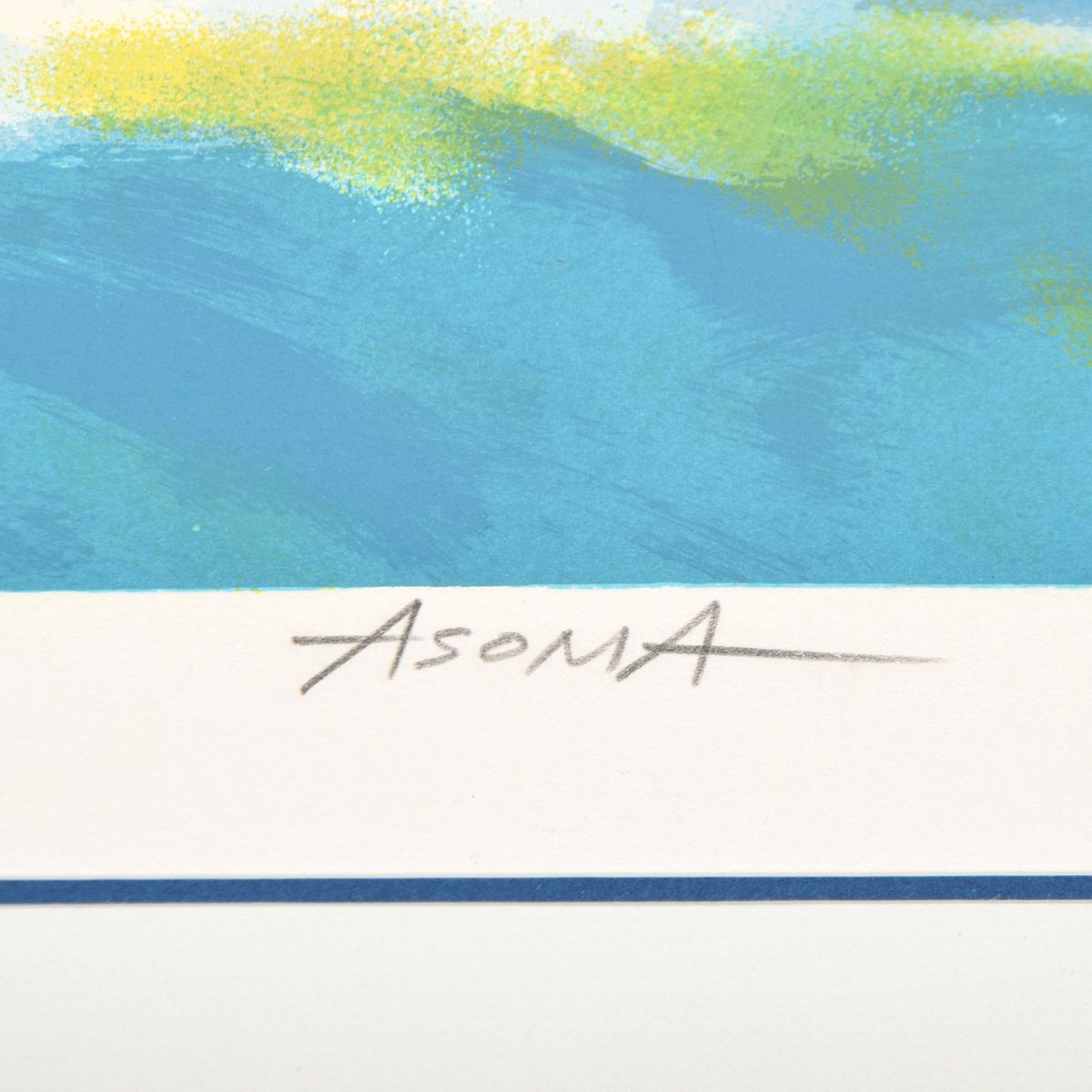 Tadashi Asoma | 2 Tadashi Asoma Landscape Screenprints | MutualArt