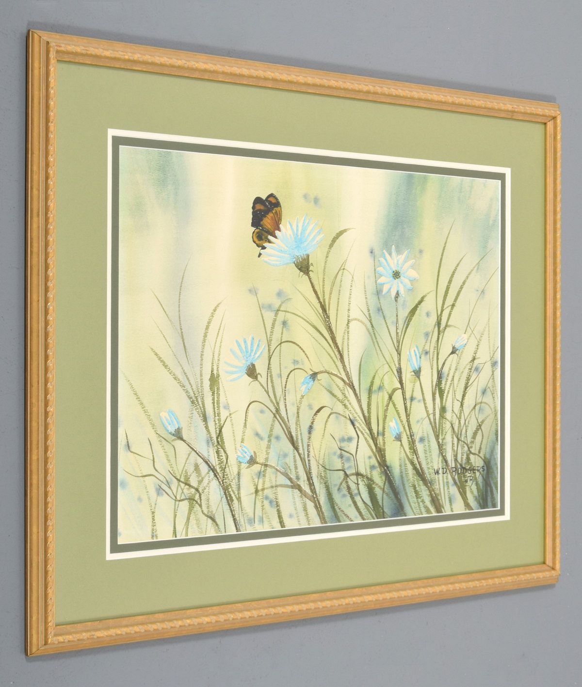 William Rodgers, Jr. | William Rodgers, Jr. Watercolor Painting (Circa ...