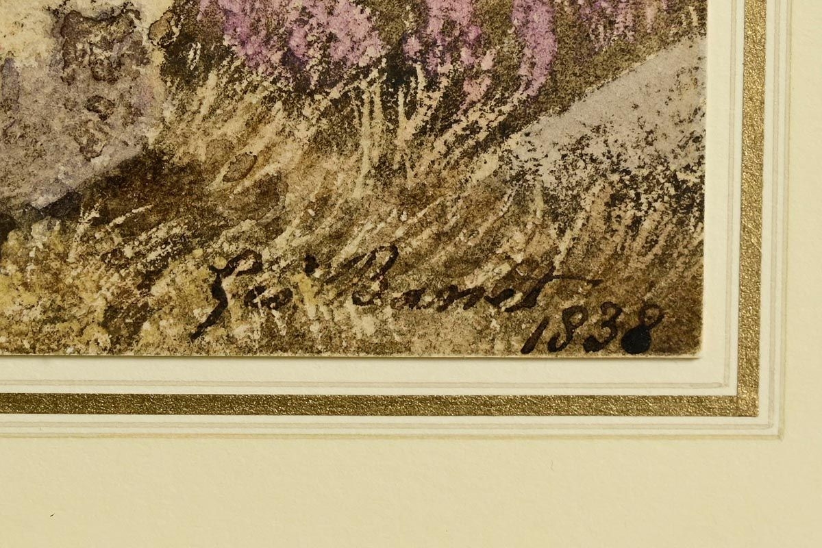 George, Sr. Barret | A Shepherd and his Flock in a Coastal Landscape ...