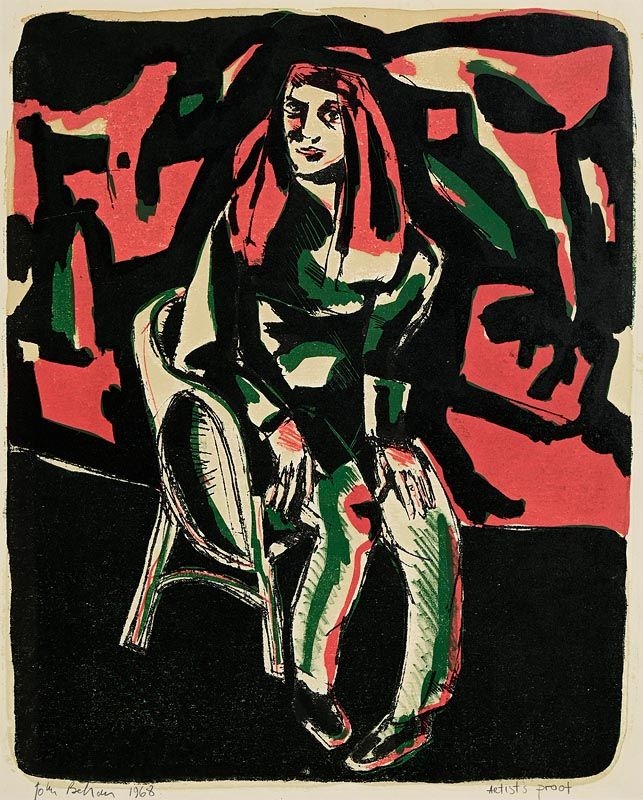 John Behan | Seated Lady (1968) (1968) | MutualArt