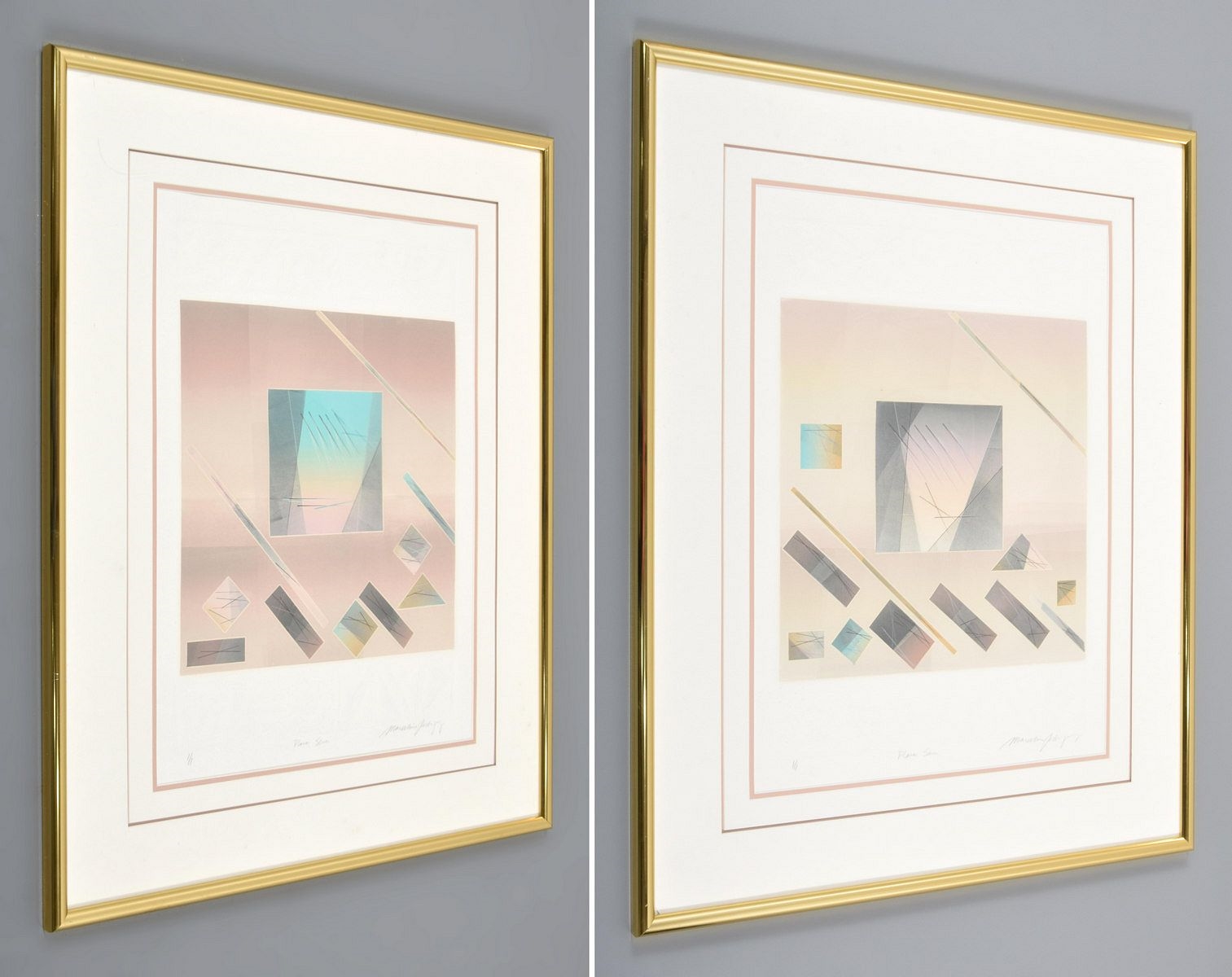 Marcelino Rodriguez | 2 Marcelino Rodriguez PLAZA Monoprints (1987 ...