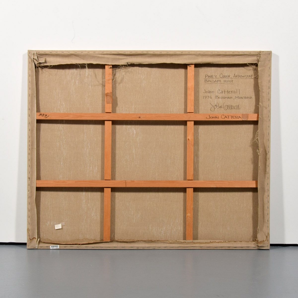 John Catterall | Large John Catterall Painting (1976) | MutualArt