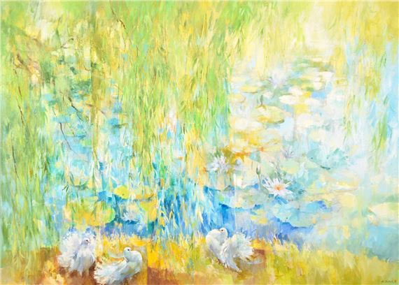 Hal Mcintosh | Large Hal McIntosh Painting (1971) | MutualArt
