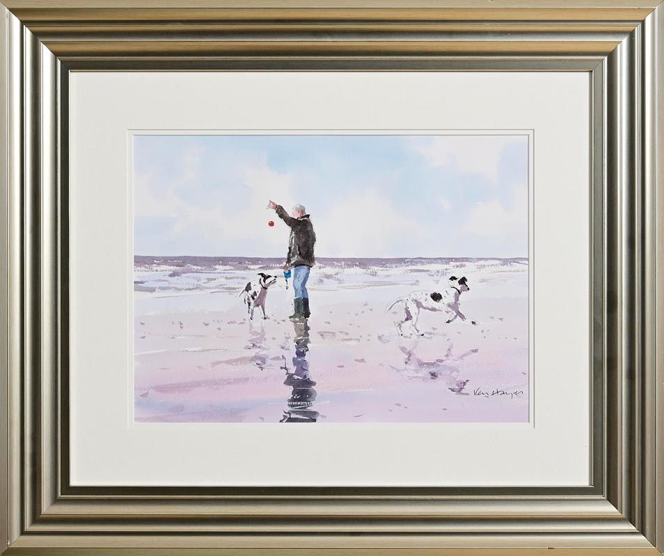 Ken Hayes | Fun at the Beach | MutualArt