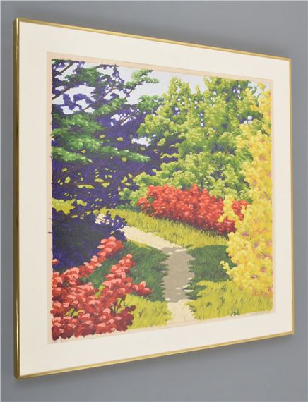 Roger Laux Nelson | Roger Nelson Landscape Painting (1982) | MutualArt