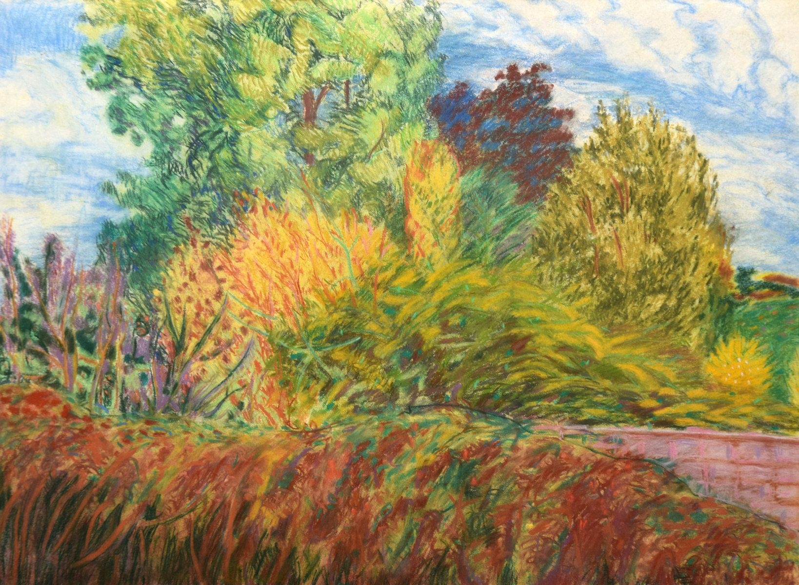 Katherine Kahn | Katherine Kahn Pastel Drawing | MutualArt