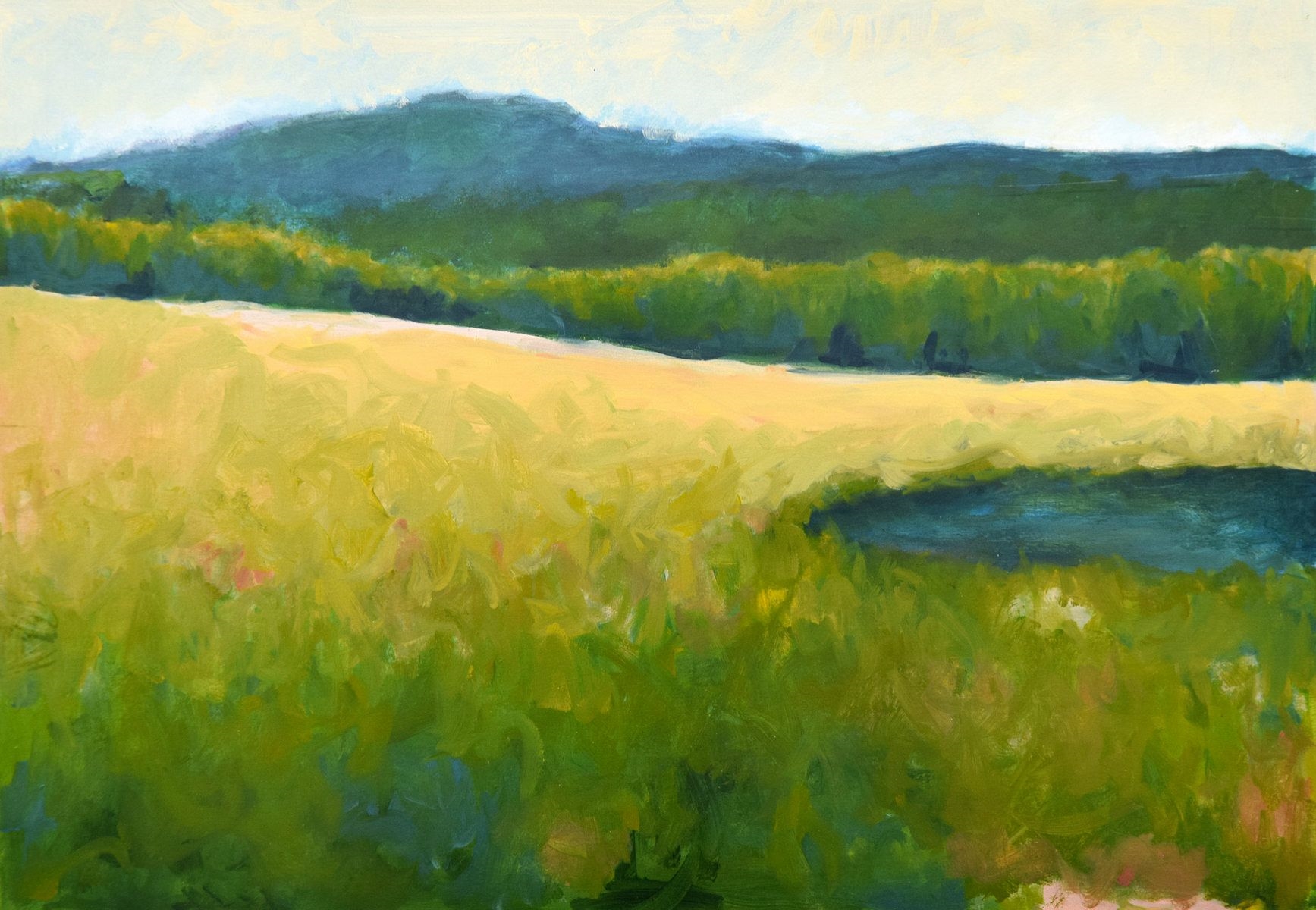 Cynthia Weiss | Cynthia Weiss Landscape Painting (1984) | MutualArt