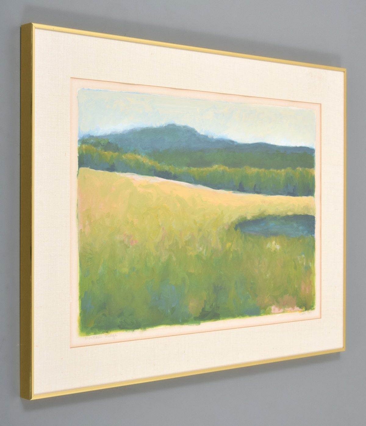 Cynthia Weiss | Cynthia Weiss Landscape Painting (1984) | MutualArt