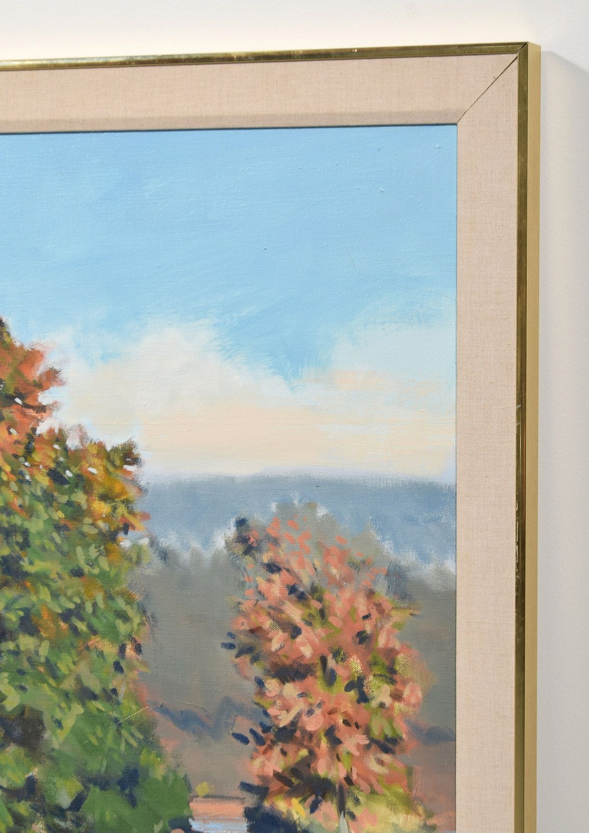 Richard Lewis Crozier | Richard Lewis Crozier Landscape Painting (1982 ...