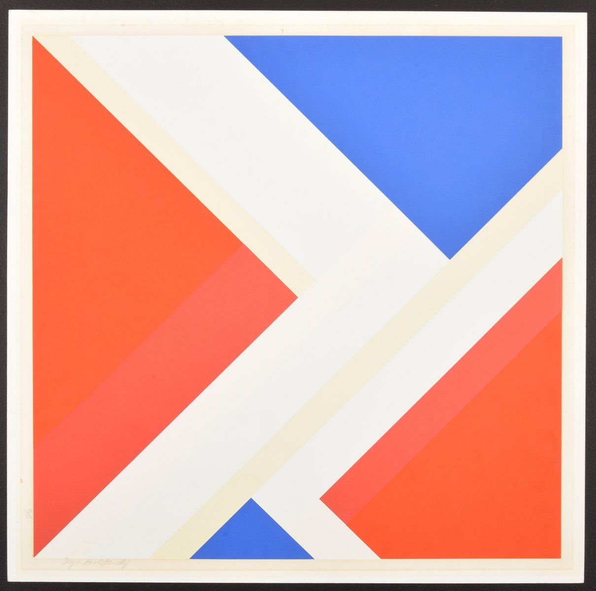 Ilya Bolotowsky | Ilya Bolotowsky PLATE IV Screenprint | MutualArt