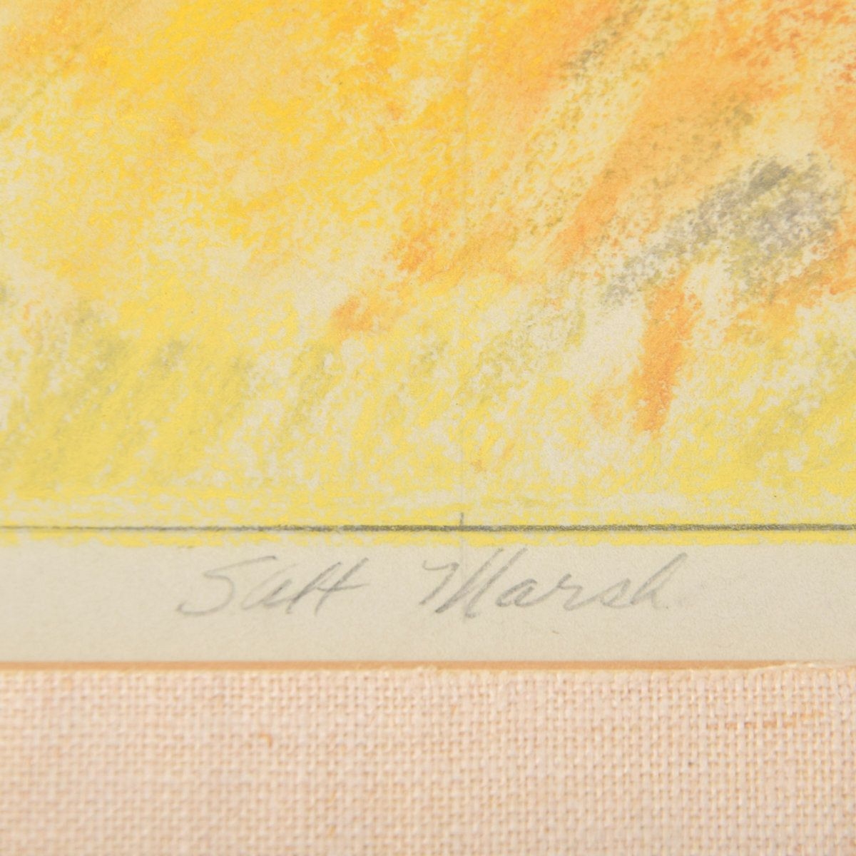 Jane Eccles | Jane Eccles Landscape Drawing (Circa 1977) | MutualArt