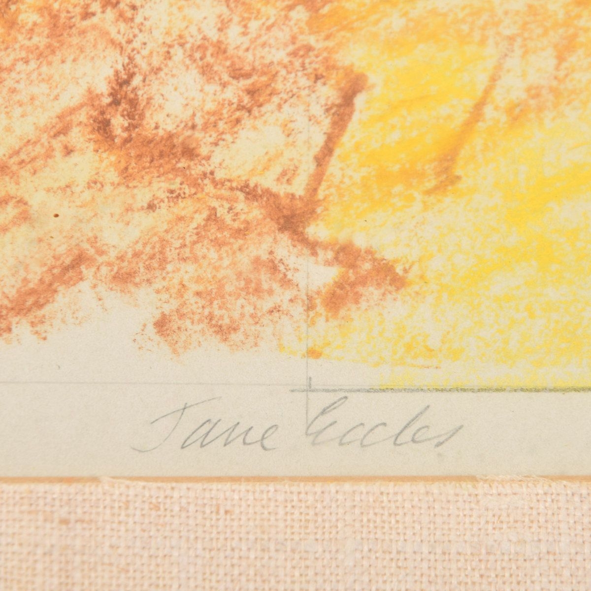 Jane Eccles | Jane Eccles Landscape Drawing (Circa 1977) | MutualArt