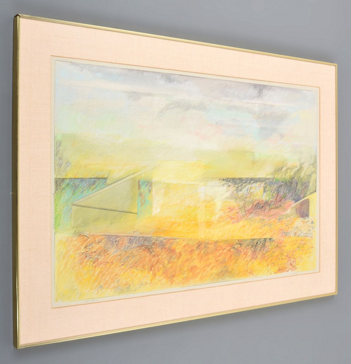 Jane Eccles | Jane Eccles Landscape Drawing (Circa 1977) | MutualArt