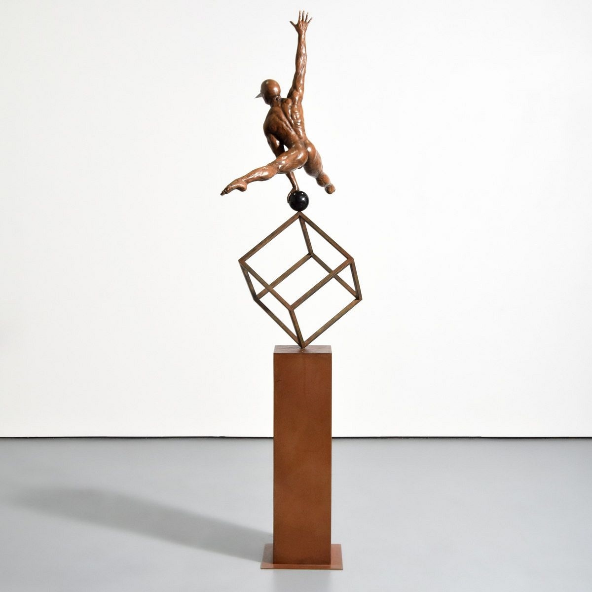 Jorge Marin | Monumental Jorge Marin Bronze Kinetic Sculpture | MutualArt