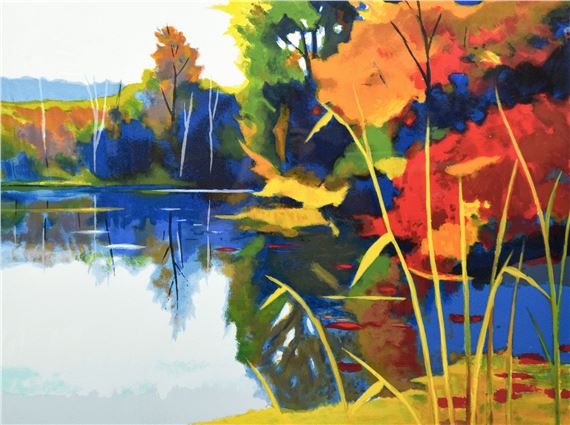 Tadashi Asoma | Tadashi Asoma GLORY OF THE FALL Screenprint | MutualArt