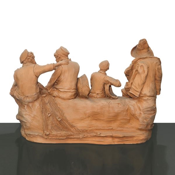 Olindo Scuto | Sculpture 5 characters | MutualArt