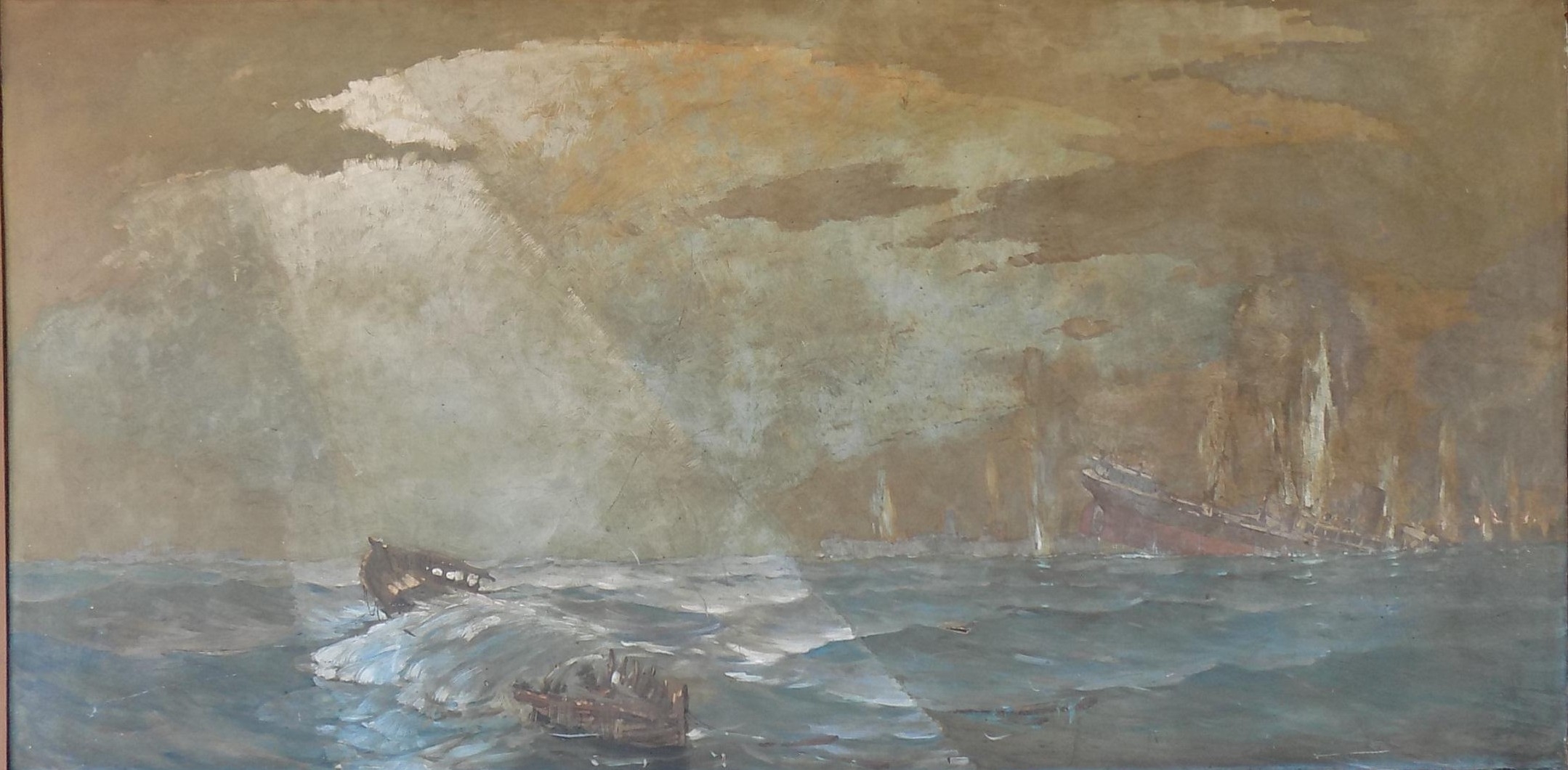 Nils Severin Andersen | Sinking Ships (1952) | MutualArt