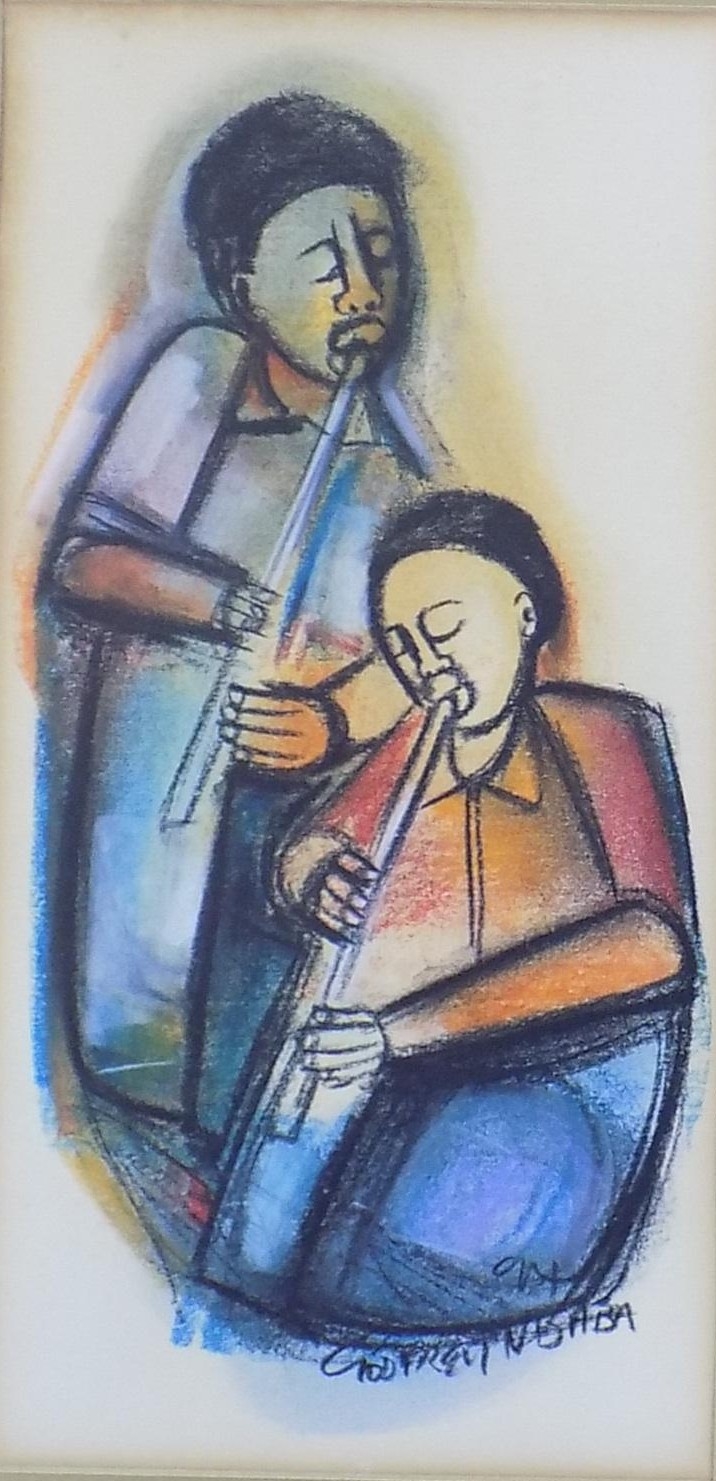Godfrey Ndaba | Musicians (1947) | MutualArt