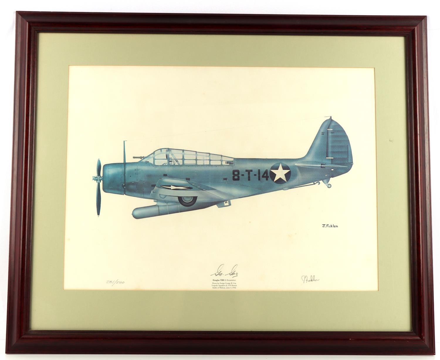 John Ficklen | Torpedo Squadron 8 from the USS Hornet at the Battle of ...