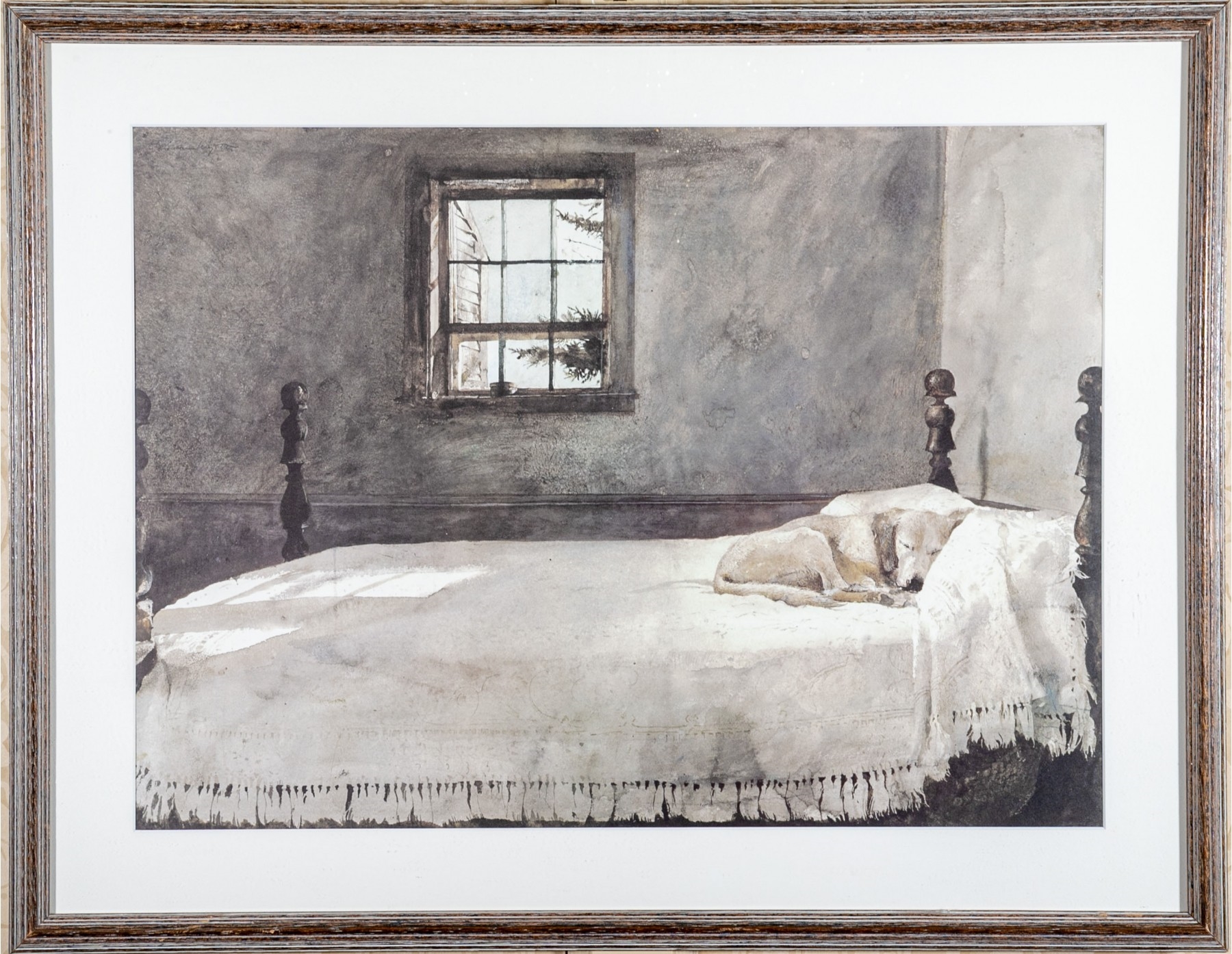 Andrew Wyeth | WINTER CORN FIELDS (1942) | MutualArt