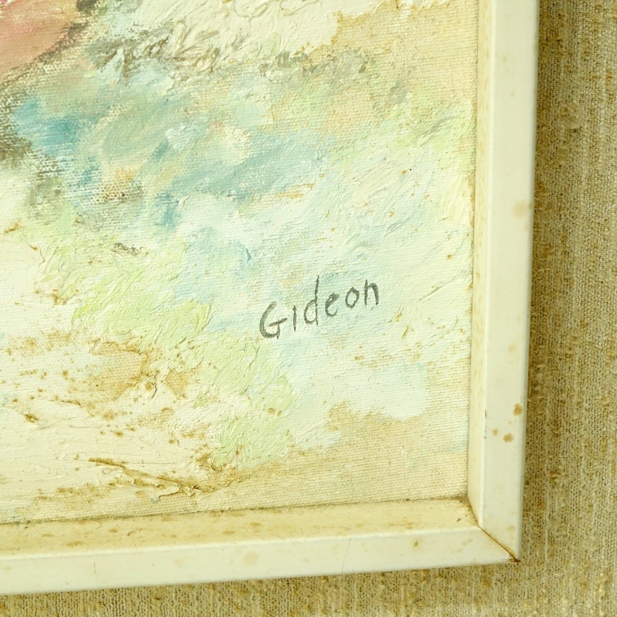 Elmo Gideon | Portrait of a Young Girl Embracing her Reflection | MutualArt