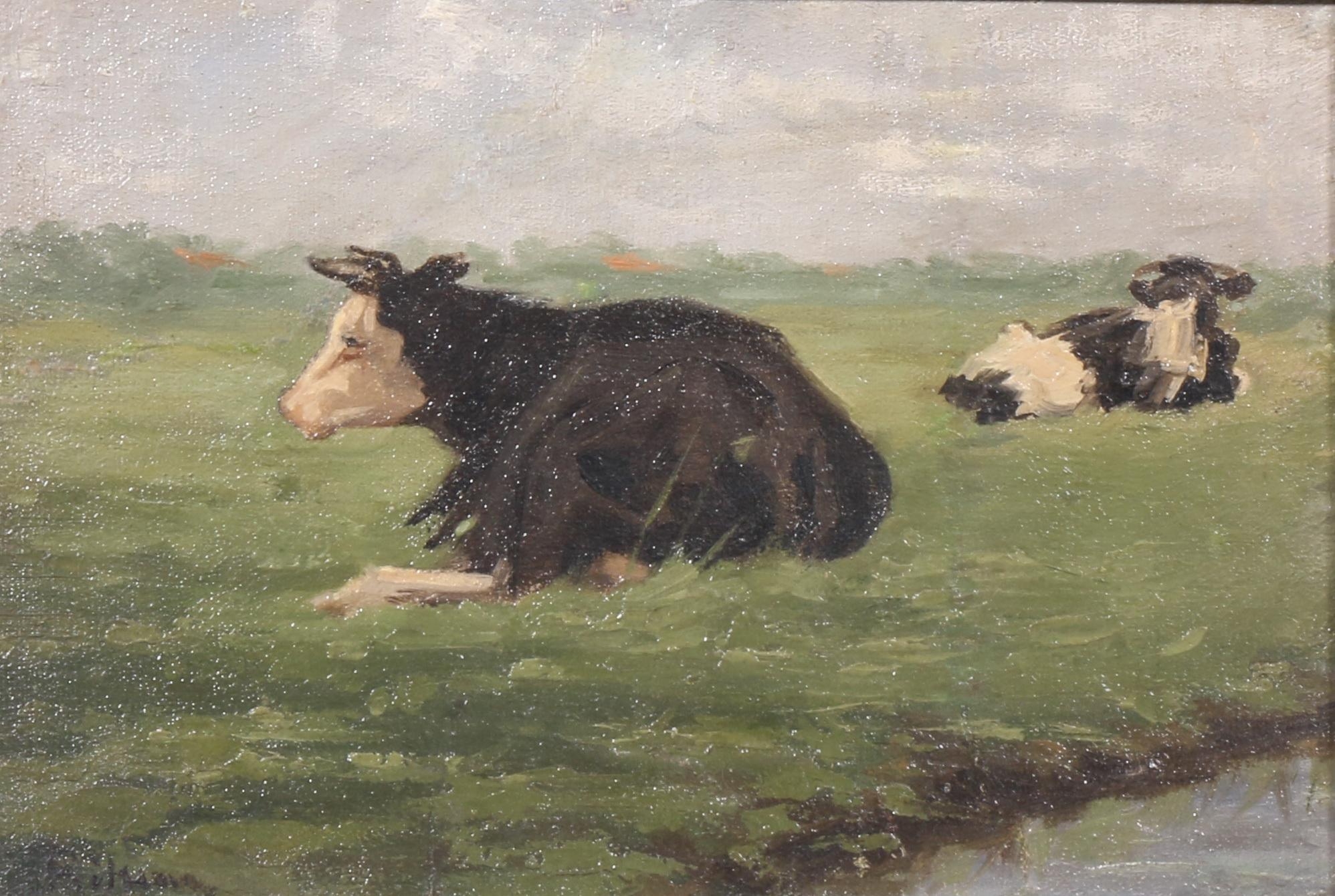 Jacob Ritsema | A woman with a vegetable cart in a village street ...